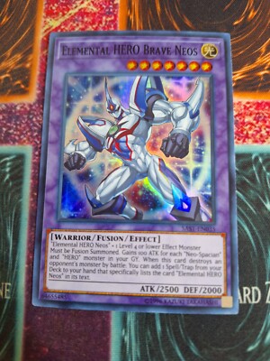 Yu-Gi-Oh! Elemental HERO Brave Neos SAST-EN035 Super Rare Unlimited ...