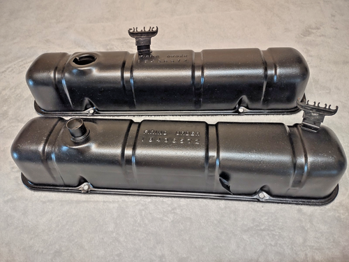 61 62 63 Buick 215 Aluminum V8 Pair Rocker arm Valve Covers ready to ...