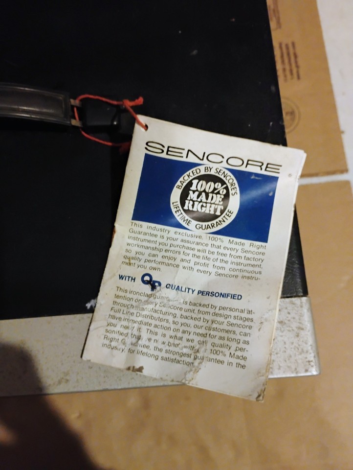 Sencore VA48 TV Video Generator & Analyzer with Book "UNTESTED" | eBay