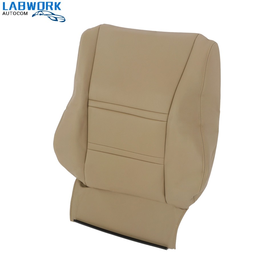 Tan Leather Driver & Passenger Seat Covers 4-Piece For Toyota Land ...