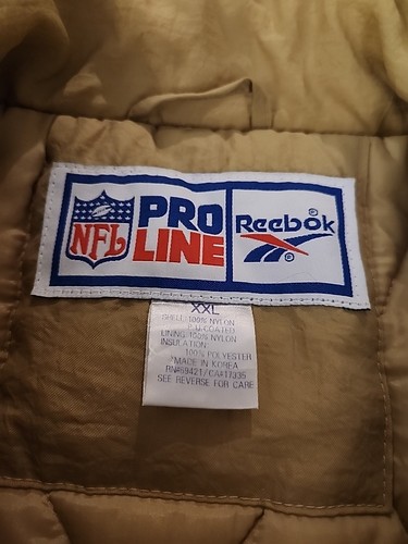 VTG Rare San Francisco 49ers Jacket Mens 2XL Red FZIP Puffer Pro Line ...