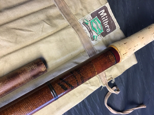 Rare vintage Milbro Enterprise “ F-47/1 “ 13ft hollow fibreglass coarse ...