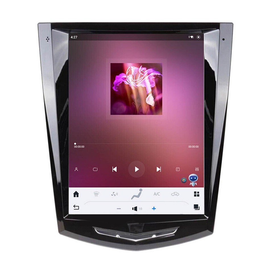 Android 13.0 Tesla Screen GPS Radio For Cadillac ATS CTS SRX Escalade ...
