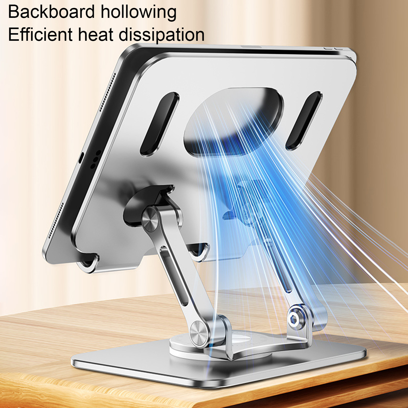 Tablet Stand Height Adjustable Support Rotatable Tablet Desk Stand ...