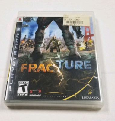 Fracture (Sony PlayStation 3, PS3, 2008) COMPLETE! LN CONDITION! 23272956387| eBay