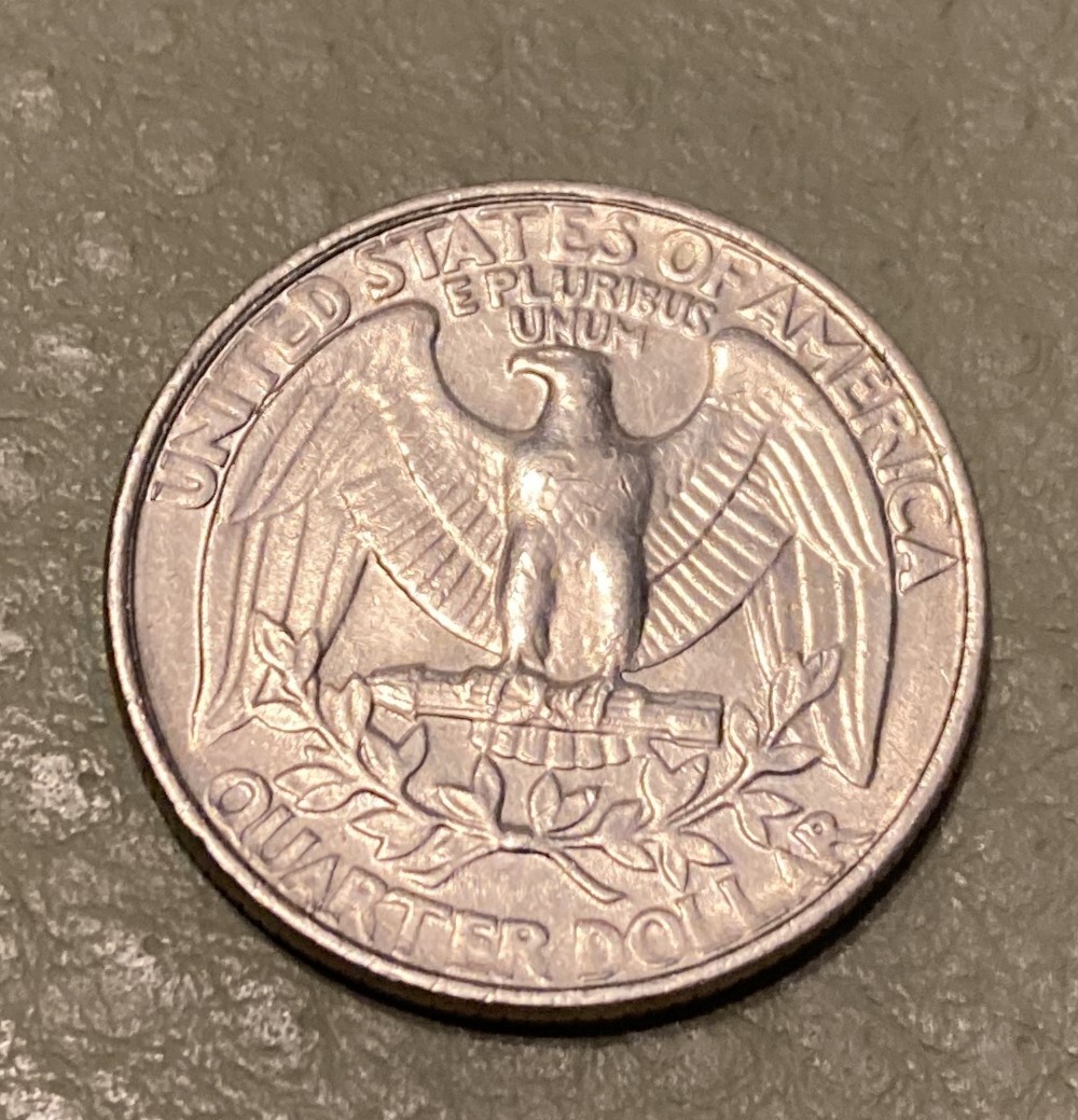Vintage U S Washington Quarter with Two Tails Double Tails Magician's ...