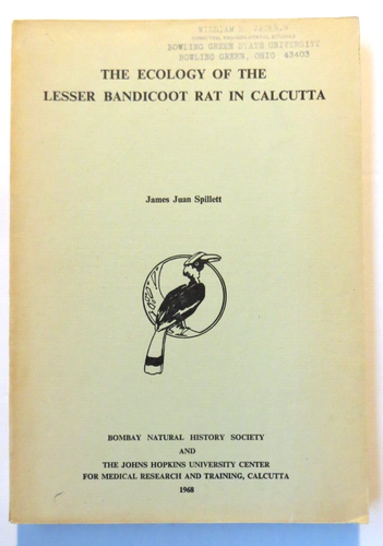Ecology of Lesser Bandicoot Rat in Calcutta India by James Juan ...