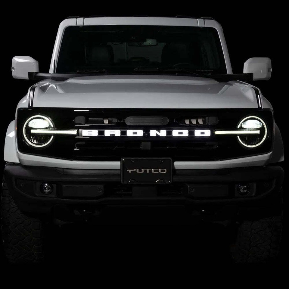 2021-2025 Ford Bronco OEM VN2DZ-8A224-A LED Light Up Grille Emblem ...