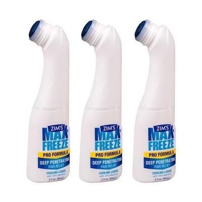 Zim'S Max Freeze Liquid | 3 Pack - Pain Relief Topical Analgesic ...
