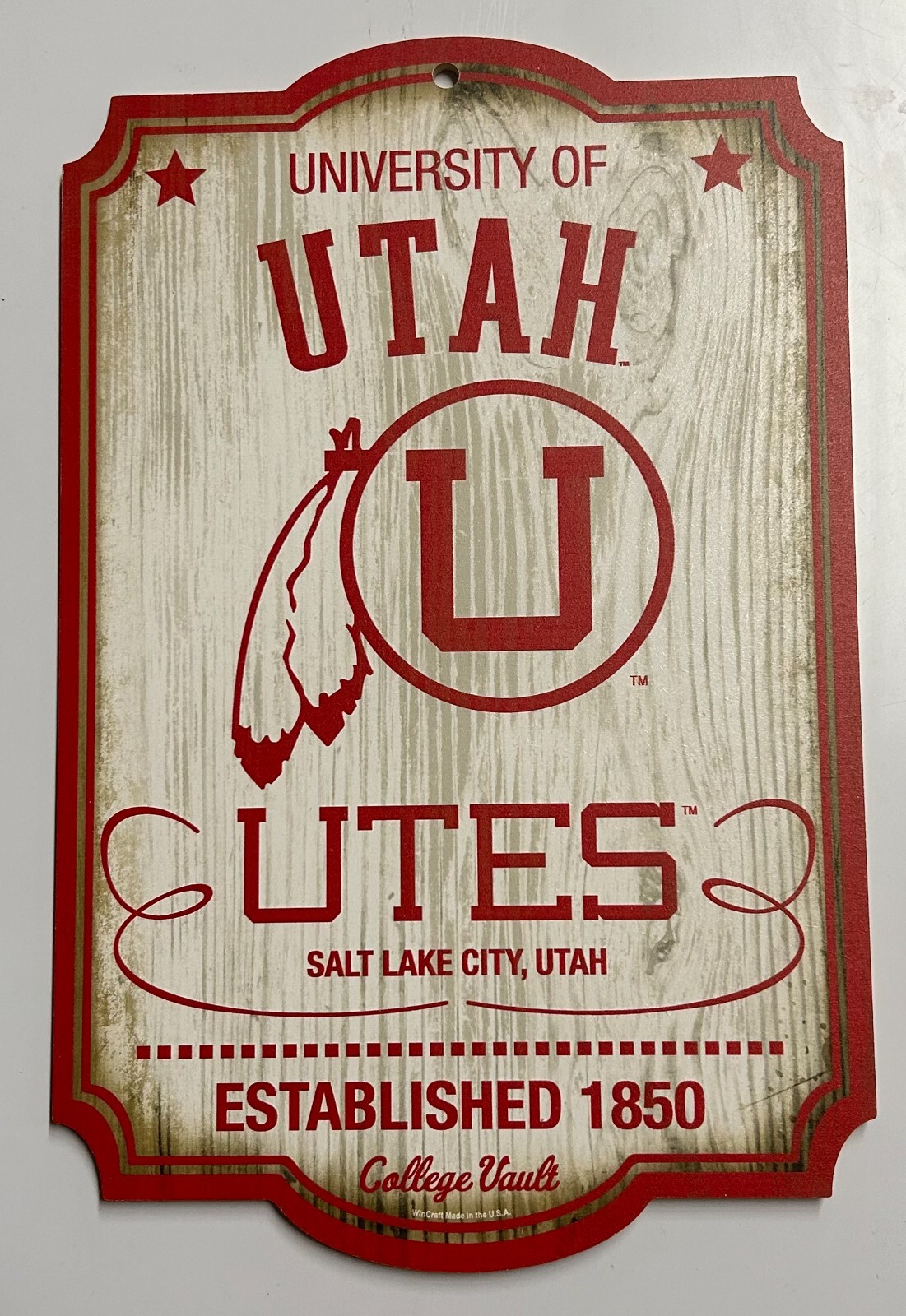 Utah Utes Sign 11" X 17" Wood Sign | eBay