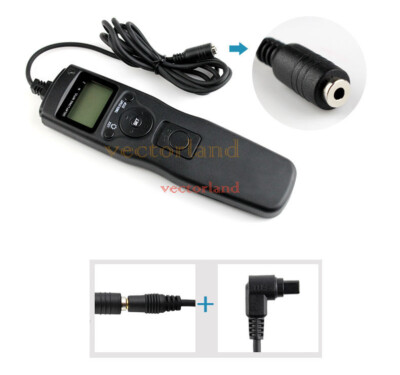 Timer Remote Control Intervalometer for Canon 5D 6D 7D 10D 20D 30D 40D ...