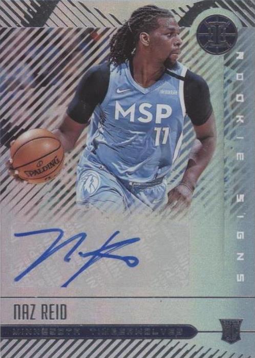 2019-20 Panini Illusions - Rookie Signs Naz Reid #RS-NZR (AU, RC) for ...