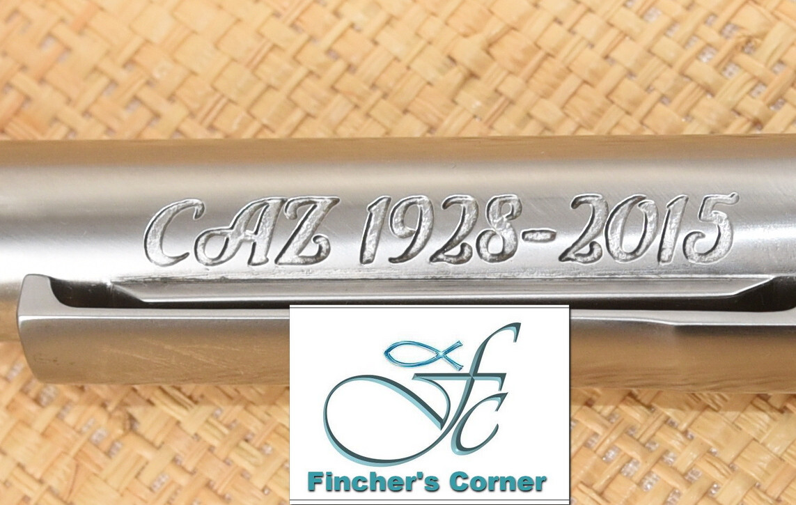 98 Mauser Large Ring Bolt Body Straight Handle Polished & Personalize ...