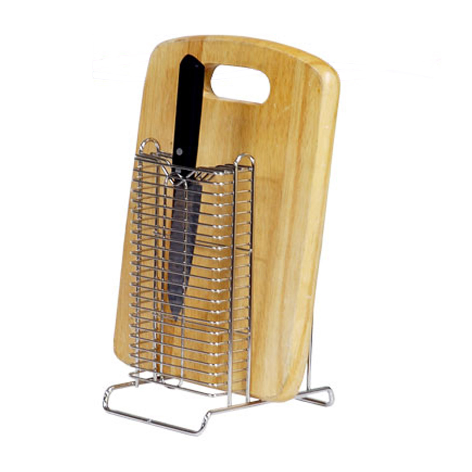 Stainless steel Cutting Board Holder Kitchen Storage Knife Scissors ...