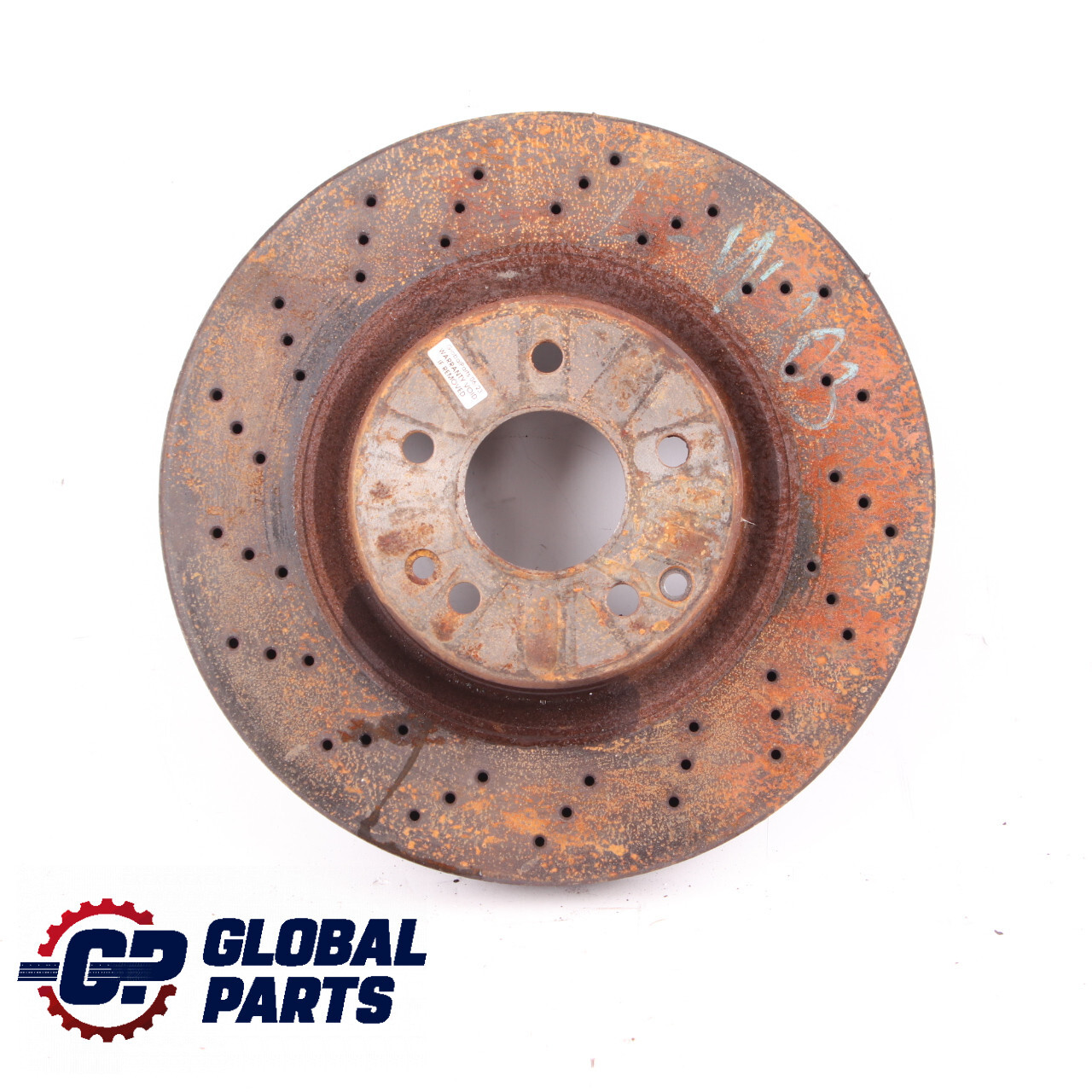 Brake Disc Mercedes W203 W209 Front Left Right Perforated A2034210312 ...