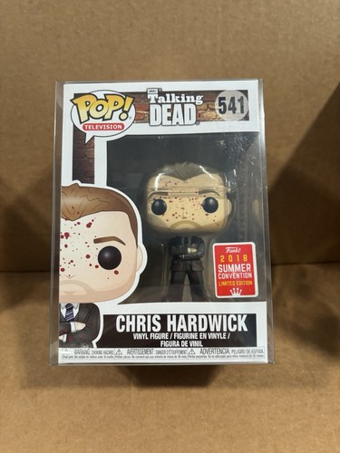 Funko Pop! Talking Dead Chris Hardwick 18' SDCC Bloody 541 | eBay