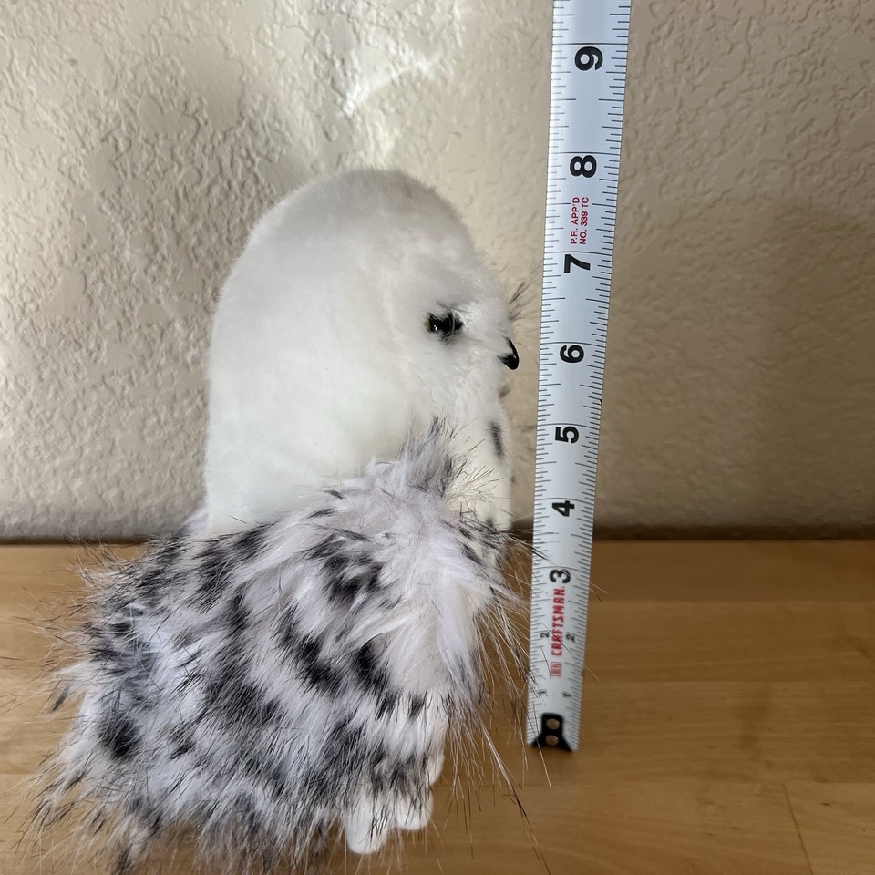 Douglas Realistic White Snowy Owl Wizard Hedwig Plush Stuffed Animal ...