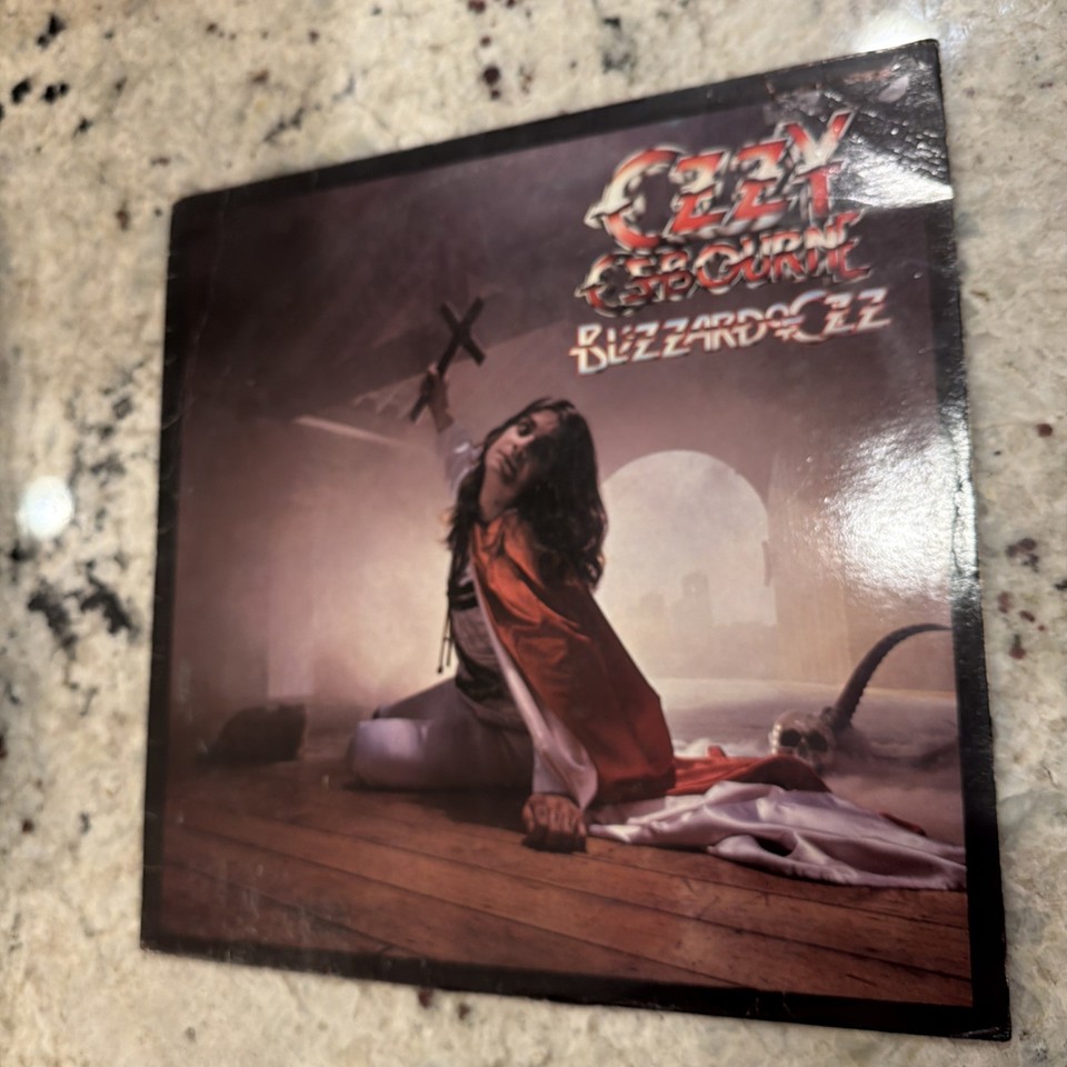 Ozzy Osbourne Blizzard Of Oz Record Vg+ Vinyl 1981, 1st Press, + Paranoid Reissu | eBay