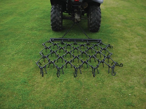 Chain Harrow Trailed Grass 4ft 6ft Section Heavy Duty Drawbar - William ...