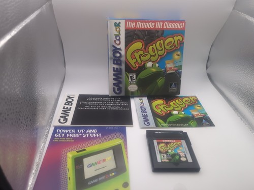 Frogger Nintendo Gameboy Color Complete in Box Authentic Tested Working ...