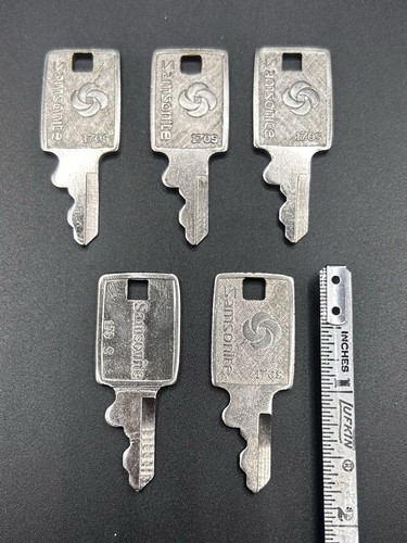 Vintage Samsonite 170S Key Lot Of 5 Suitcase Luggage Lock | eBay