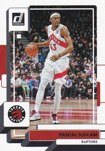 2022-23 DONRUSS BASKETBALL PASCAL SIAKAM #23 TORONTO RAPTORS | eBay