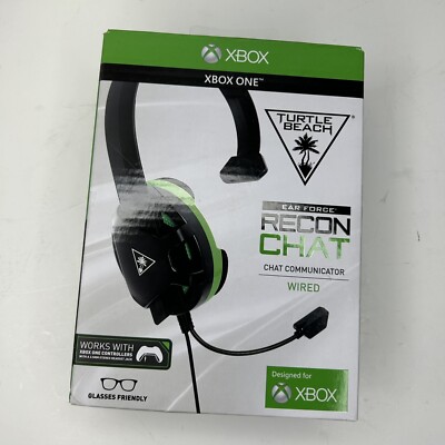 Turtle Beach Ear Force Recon Chat Wired Headset for XBOX | eBay