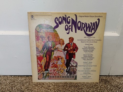 Song of Norway Original Motion Soundtrack Vinyl Record LP VG+ ABCS-OC ...