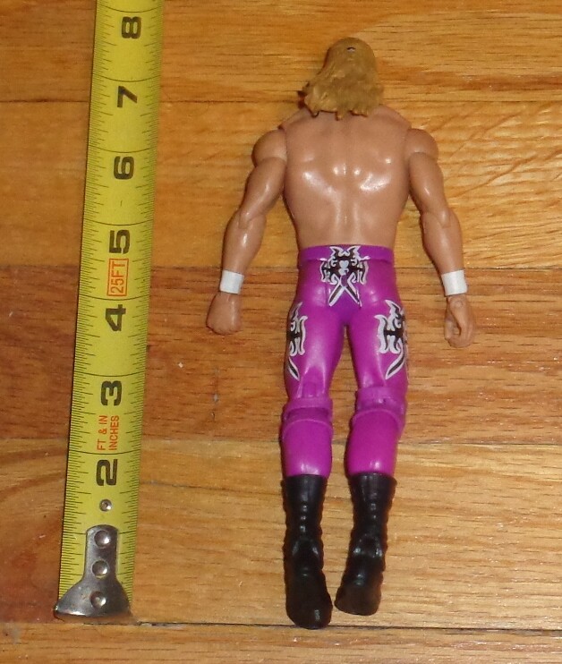 2011 WWF WWE Mattel Triple H Basic wrestling Figure HHH Purple tights ...
