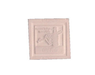 Coca Cola Advertising Wood Ad Mat Newspaper Print Plate Between Innings ...