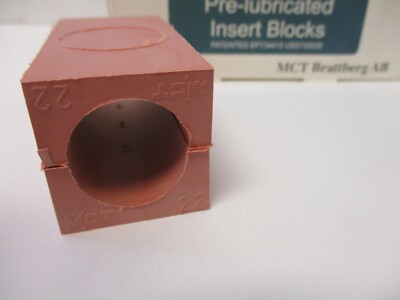 MCT BRATTBERG INSERT BLOCK 30/22 LYCRON, CABLE 0.85-0.87 (32PC LOT ...