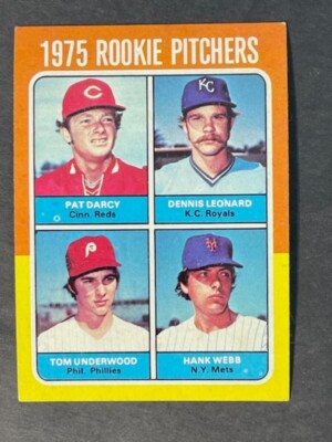 VINTAGE 1975 Topps ROOKIE PITCHERS # 615 - ROOKIE CARD - NM | eBay
