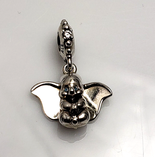 Pandora Disney Sterling Silver Flying Dumbo Dangle Charm Bead 797849CZ ...