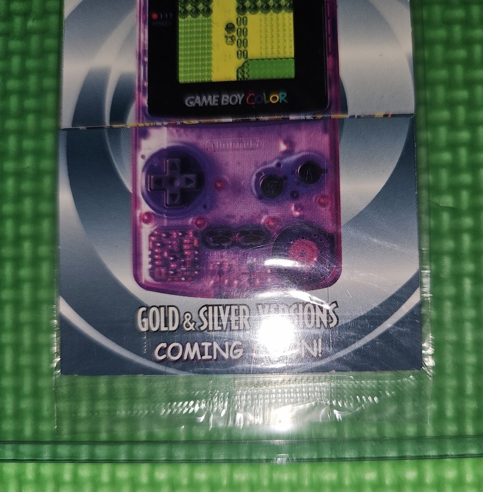 Sealed Ancient Mew Rare Australia NZ Short Print GameBoy Unopened ...