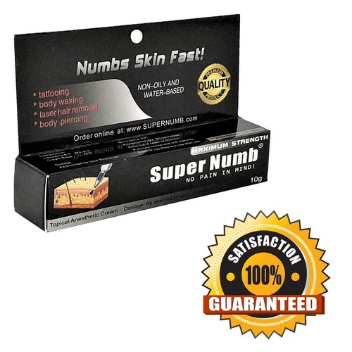 SuperNumb Anesthetic Skin Numbing Cream 30g for sale online | eBay