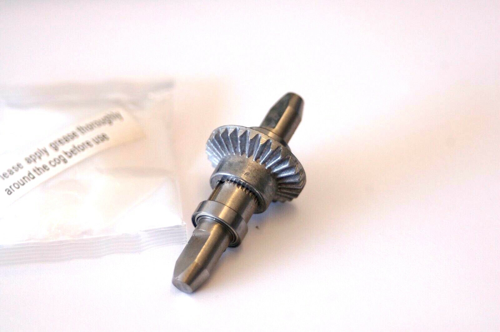 FOR GTECH AirRam AR02 DRIVE COG SHAFT SPINDLE & BEARINGS VACUUM ...