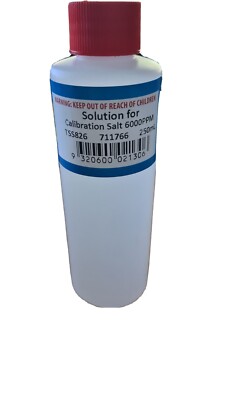 Salt calibration solution 3000ppm calibrate liquid pool spa tester ...