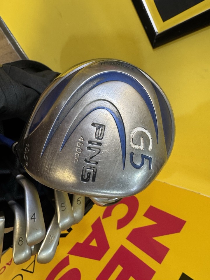 Ping Golf Club Set | G5 Woods | G5 Irons | Letters SwingMaster | G5i ...