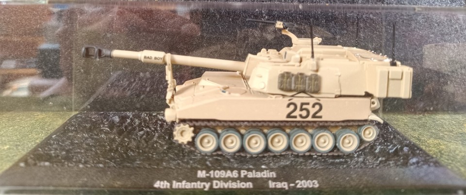 1/72 - USA - RUSSIAN / M-109A6 PALADIN M1A1HA ABRAMS M2 BRADLEY T72M1 ...