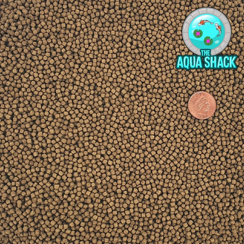 Small Wheatgerm Pond Pellets Floating- Winter Fish Food Koi Goldfish ...