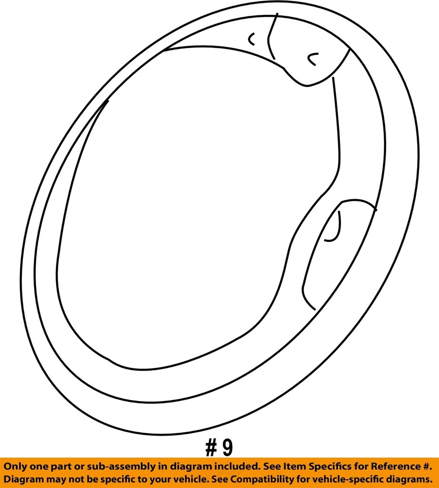 FORD OEM 08-11 Focus Quarter Panel Components-Reinf Plate 8S4Z54405A26A ...