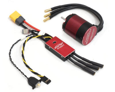 Furitek Python X 80A Brushless ESC & Motor Combo (Perentine) [FTK-FUR ...