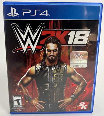 WWE 2K18 (Sony PlayStation 4, 2017) PS4 GAME DISC AND CASE TESTED ...