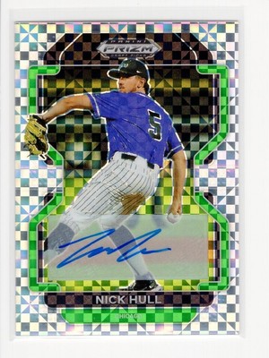 2022 Panini Draft Picks Nick Hull Rookie Auto Power Plaid 08/17 | eBay