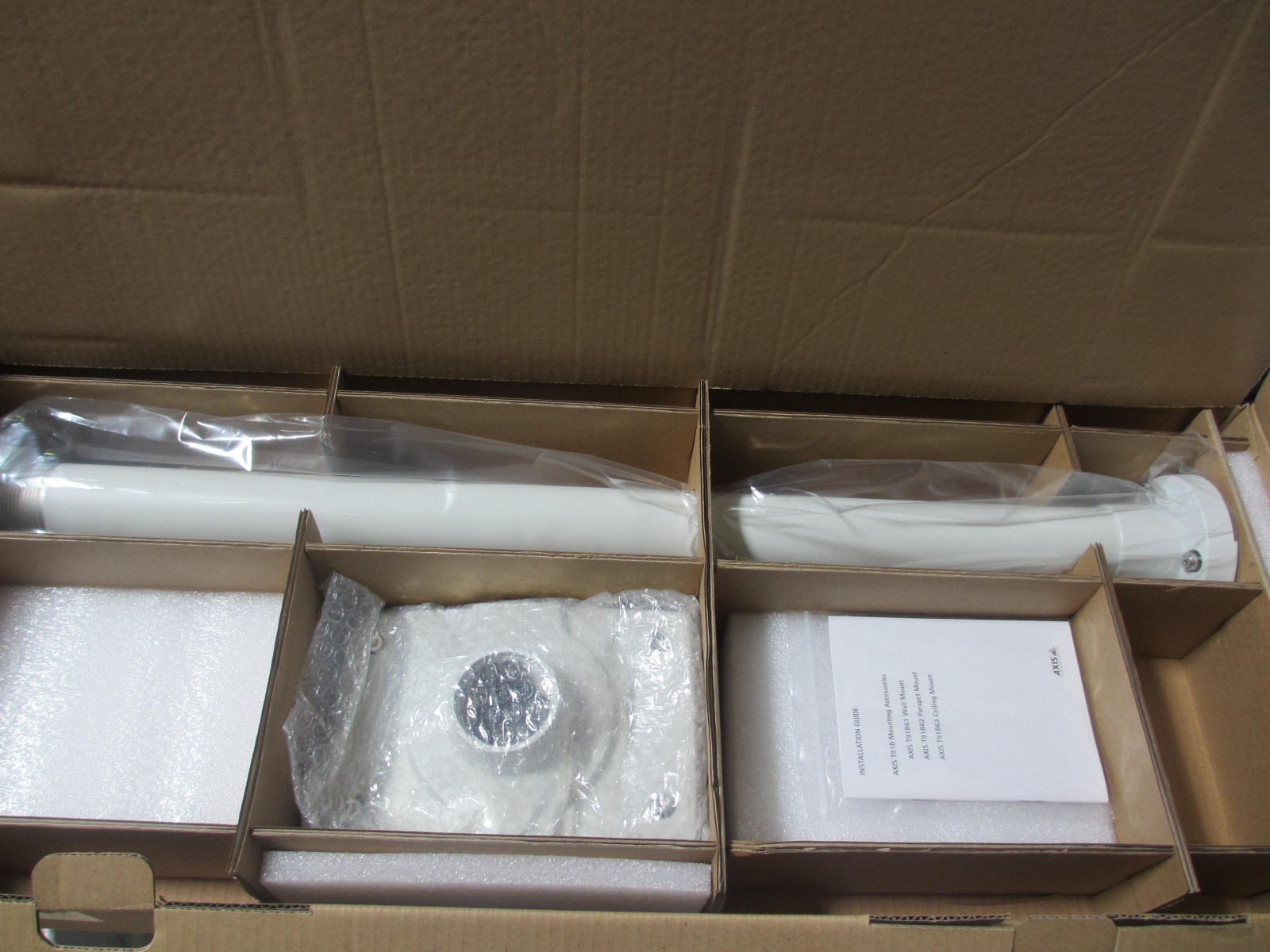 Axis Communications T91B63 Chromated and Powder Coated Ceiling Mount ...