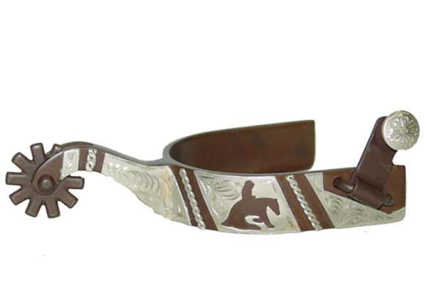 FG Collection by Metalab Ladies Antique Reining Spurs for sale online ...