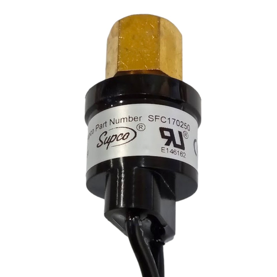 Supco SFC170250 Condenser Fan Cycling Switch Open: 170 PSI Close: 250 ...