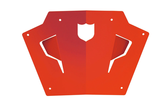 Pro Armor Front Sport Skid Plate Orange Rust Metallic RZR Pro XP All ...
