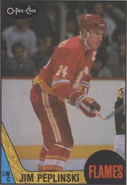 1987-88 O-Pee-Chee - Jim Peplinski #209 for sale online | eBay