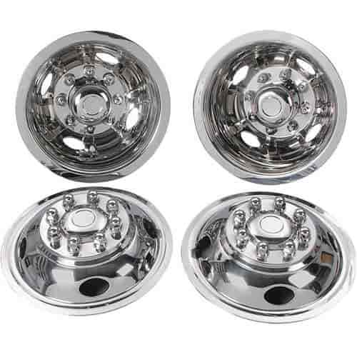 Detroit Wheels WS-317D8-4 Duallie Wheel Simulators 17 Dodge 03-16 8-Lug ...